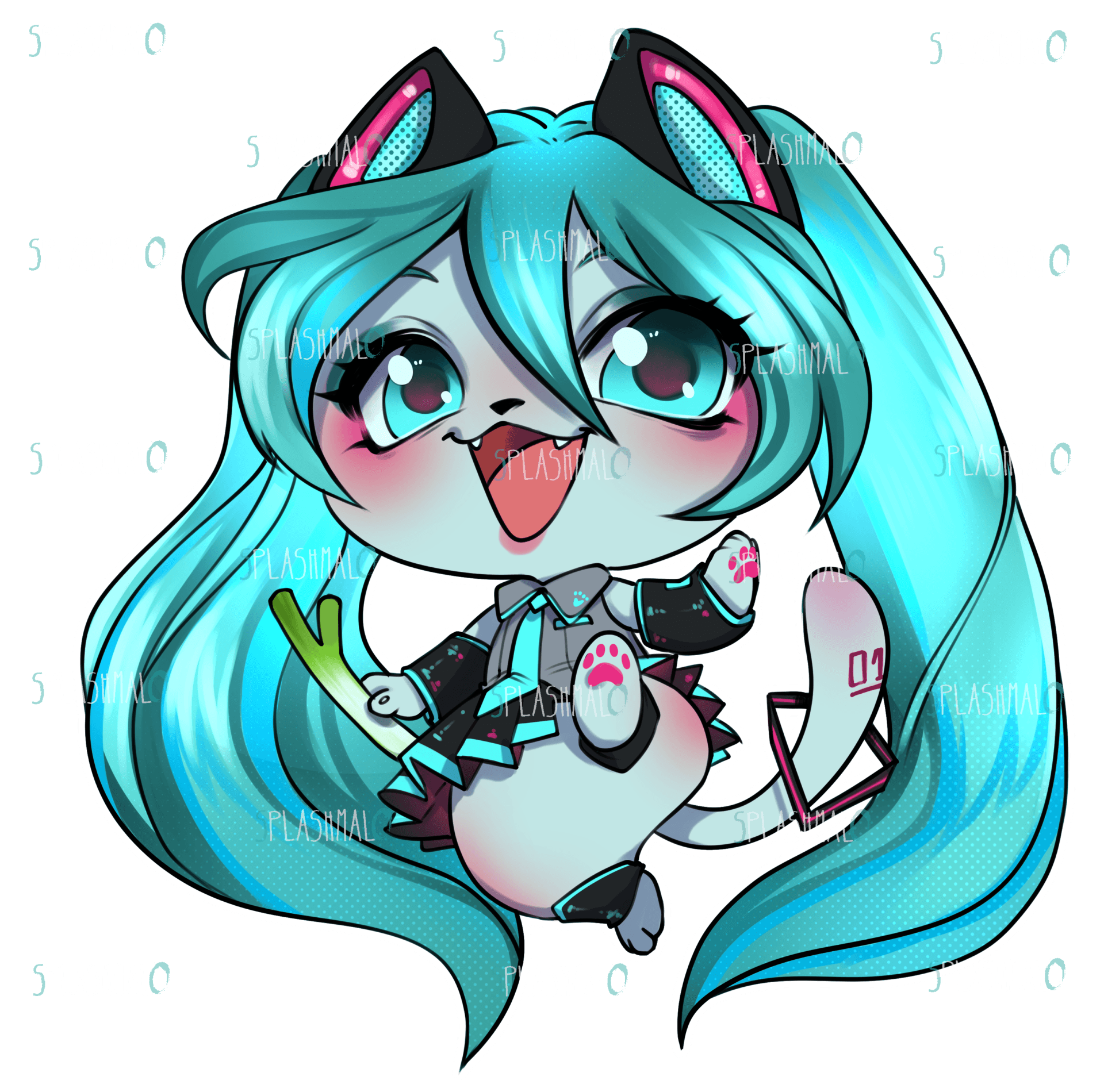 Totebag Hatsune Miku Michi - Splashmalo